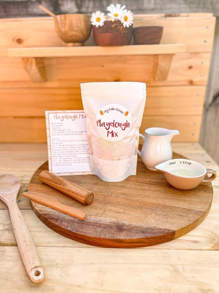 Red Playdough Mix - My Calm Corner – Pepper Tree Kids