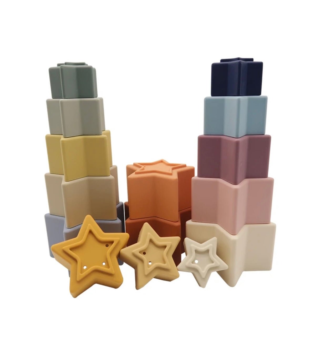 Star Stackers - three colour options – Pepper Tree Kids