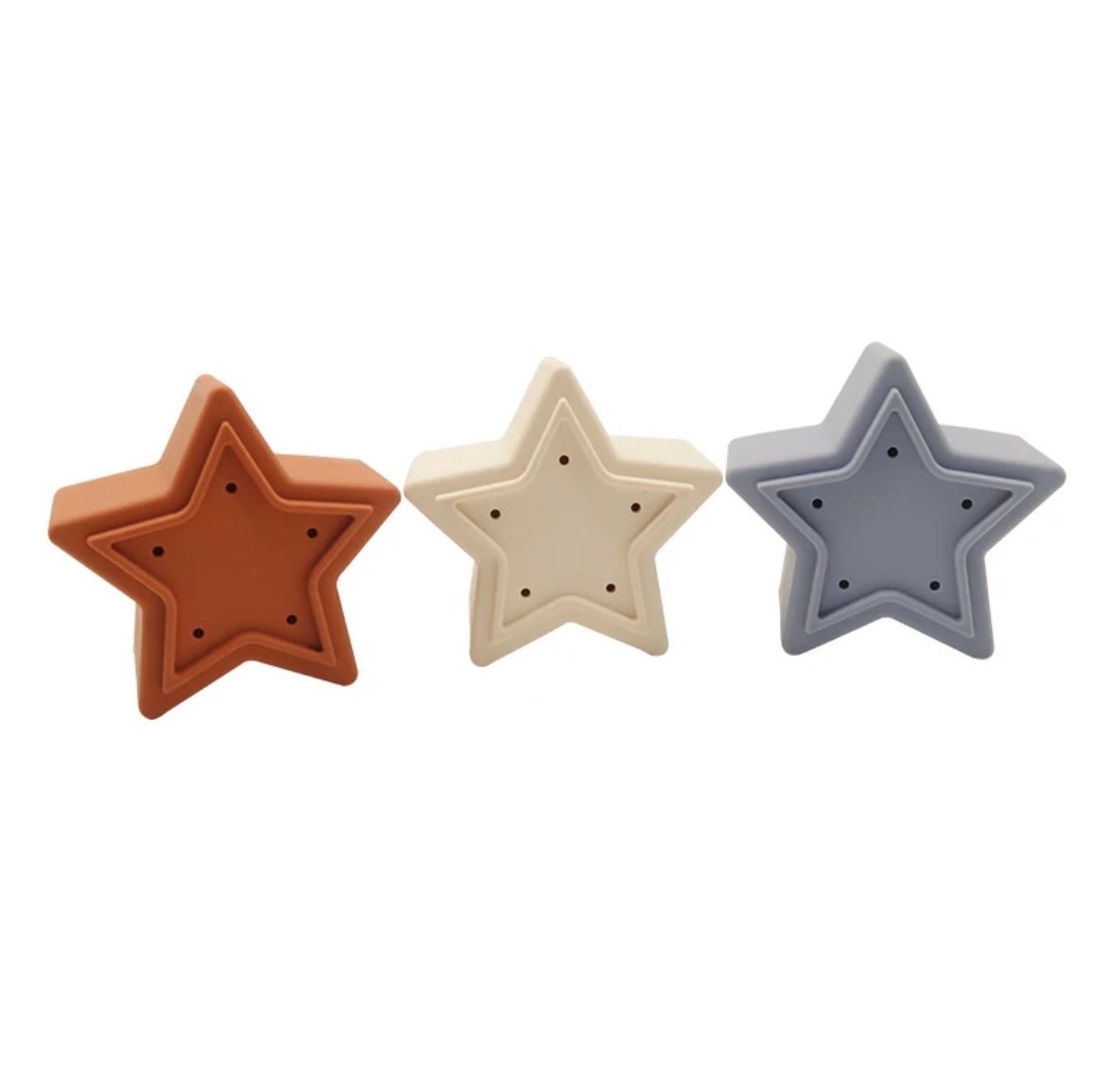 Star Stackers - three colour options – Pepper Tree Kids
