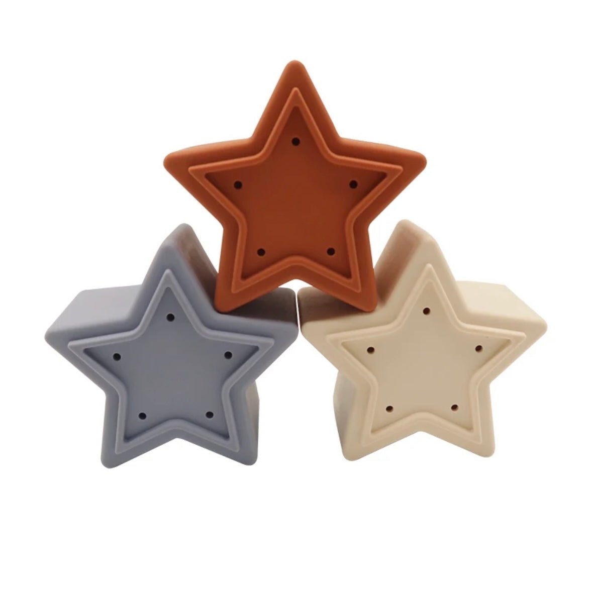 Star Stackers - three colour options – Pepper Tree Kids