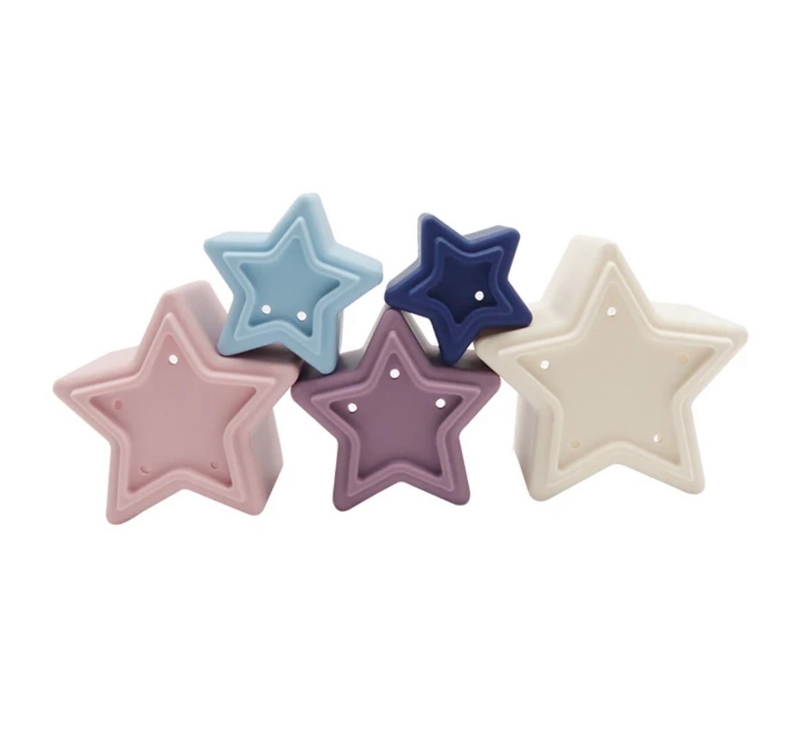 Star Stackers - three colour options – Pepper Tree Kids