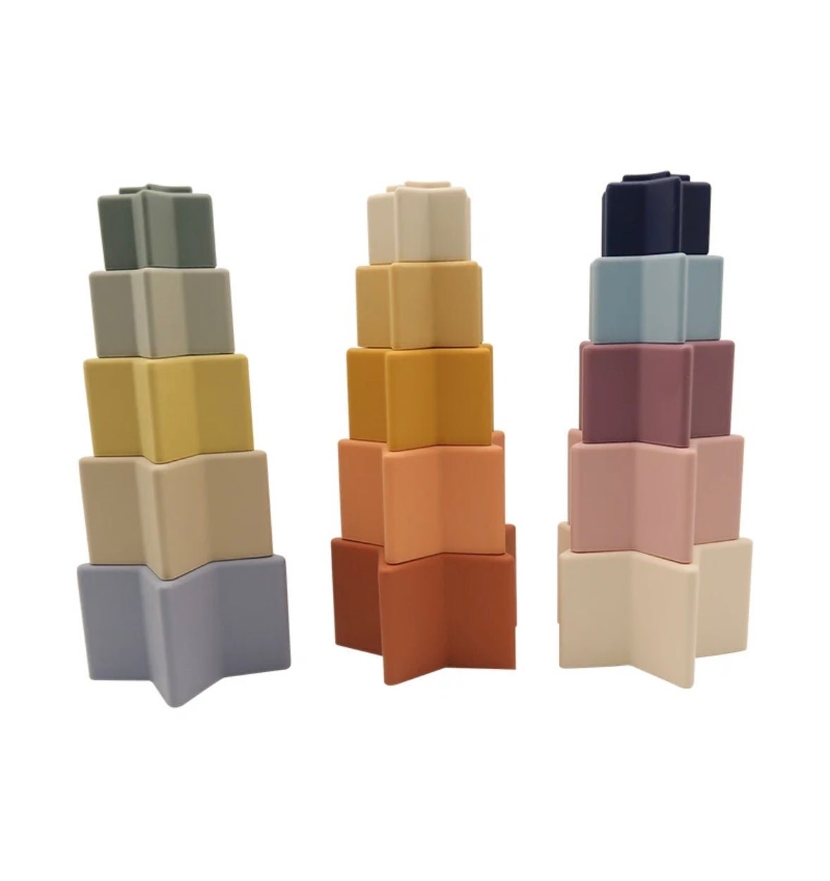 Star Stackers - three colour options – Pepper Tree Kids